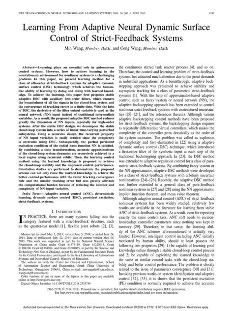 Learning From Adaptive Neural Dynamic Surface Control Of Strict
