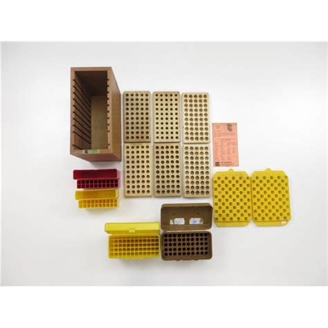 Assorted Rifle Ammo Container And Loading Block Lot