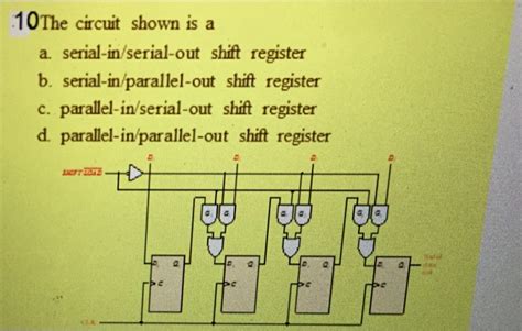 Solved The Shift Register That Would Be Used To Delay Serial