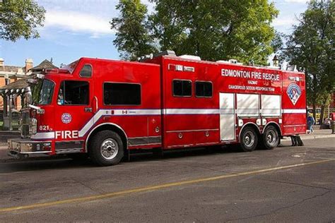 Edmonton Fire Rescue Trucks