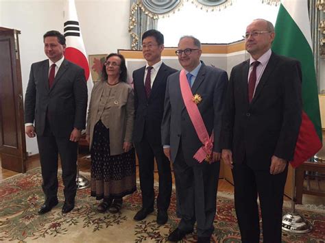 Председателят на БТПП взе участие в церемония за връчване на орден за дипломатически заслуги на