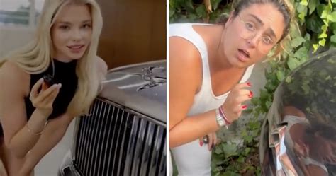 The Takedown Of This Bentley Girl Influencer By Citroen Girl Goes