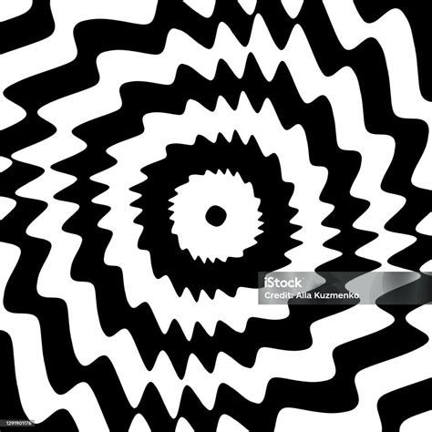 최면 흑백 나선형을 소용돌이 흑백 추상 적 배경 벡터 플랫 기하학적 그림 배너 웹 사이트 템플릿 전단지 브로셔 포스터에 대한 템플릿 디자인 가리기에 대한 스톡 벡터 아트 및