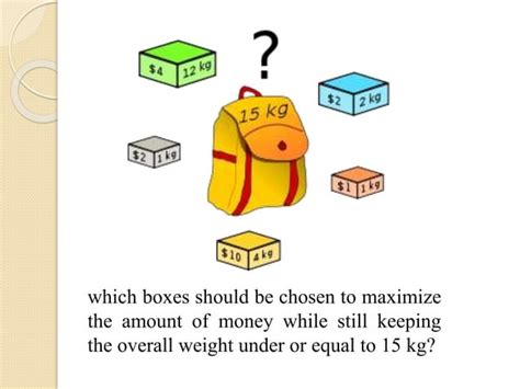 Knapsack Ppt