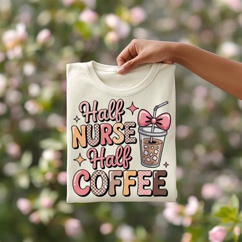 Nurse Coffee Png Playful Nurse Life Design Digital Download Etsy