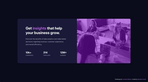 Frontend Mentor Responsive Stats Preview Card Coding Challenge Solution