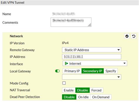 Solved VPN On Multiple WAN IP Fortinet Community