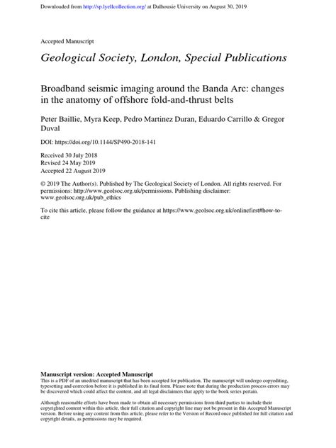 Broadband Seismic Imaging Around The Banda Arc Download Free Pdf Fault Geology Plate