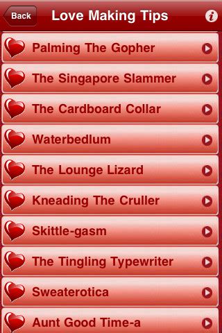 Love Making Tips App For IPad IPhone Entertainment
