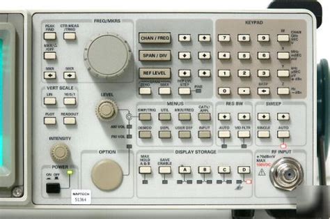 Tektronix 2714 8 9k 1 8ghz Cable Tv Spectrum Analyzer