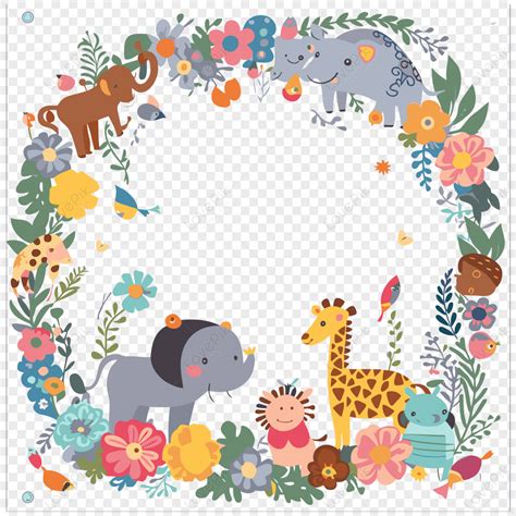 Gambar Perbatasan Lucu Vektor,pembatas,kartun,stiker PNG Unduh Gratis - Lovepik