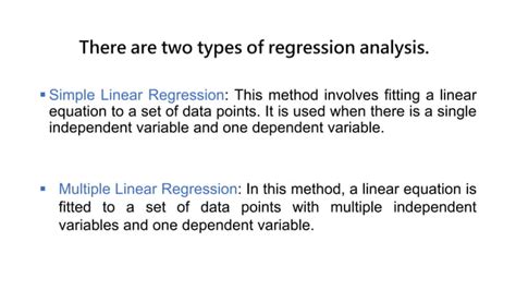 Regression Linear Regression Analysis Complete Explanation Regression Ppt