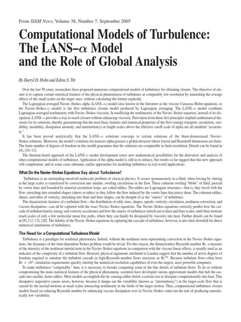 computational models of turbulence download free pdf turbulence