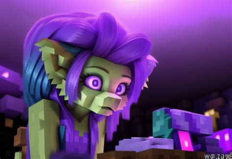 Minecraft Furry Sexy Girl By Mikacomsopenai On Deviantart