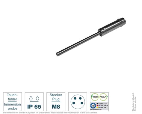 Temperature Probe With M Connector