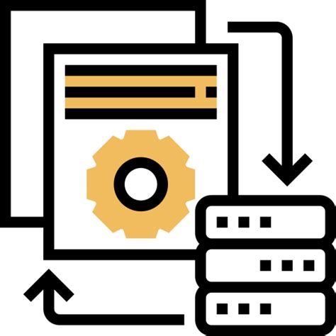 Batch Processing Meticulous Yellow Shadow Icon