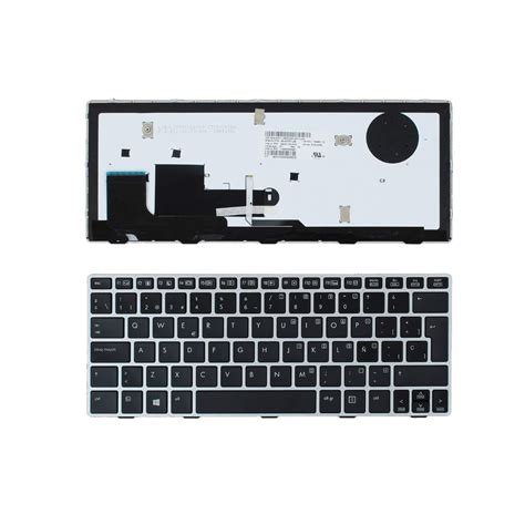 Teclado Hp Elitebook G G Espa Ol Negro Retro F Plata Tecno Todo