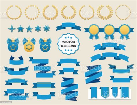 장식 디자인 요소의 벡터 컬렉션 리본 프레임 스티커 라벨 선물 및 소품의 일러스트 크리스마스 스티커 및 장식용 레이블 배지 및 테두리 컬렉션입니다 개성 개념에 대한 스톡