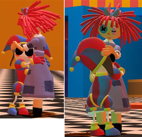 Pomni X Ragatha Are Hugging Each Other So Cute By Erikass878112 On Deviantart