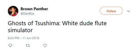 Ghost Of Tsushima Performance Enrages Why A White Guy Sankaku