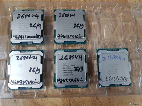 CPU Intel Xeon E5 2683v3 -v4 | 5giay