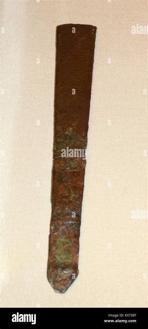 Copper Alloy Chisel Used At Ur Probably Came From Oman Sumerian About