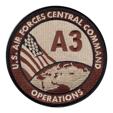 Afcenta3 Operations Patch Us Air Forces Central Command