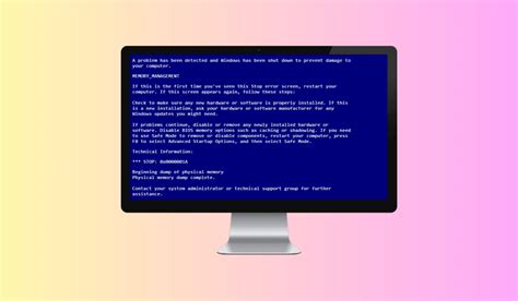 6 Ways To Fix Physical Memory Dump Error Techdator