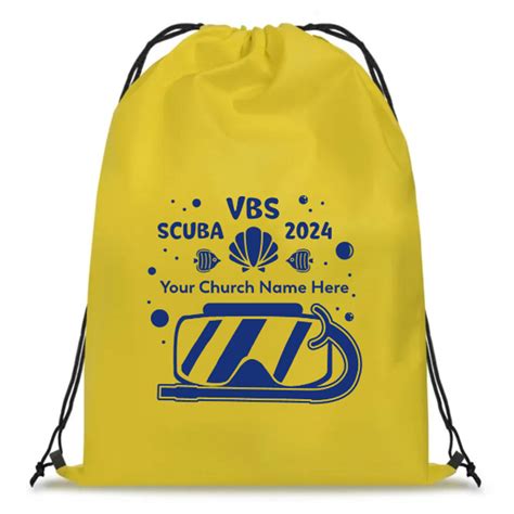 Easy Custom Vbs Drawstring Bag Personalize In Real Time Scuba Vbs Dscu021 Concordia Supply