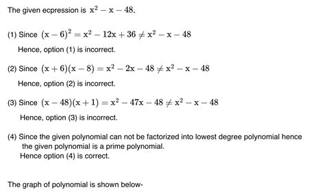 Solved Factor When Possible If The Polynomial Is Prime Say So Use Course Hero