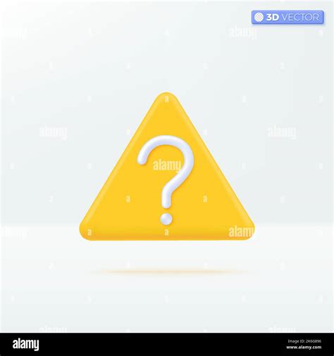 question mark on triangle icon symbols support qanda faq ask and