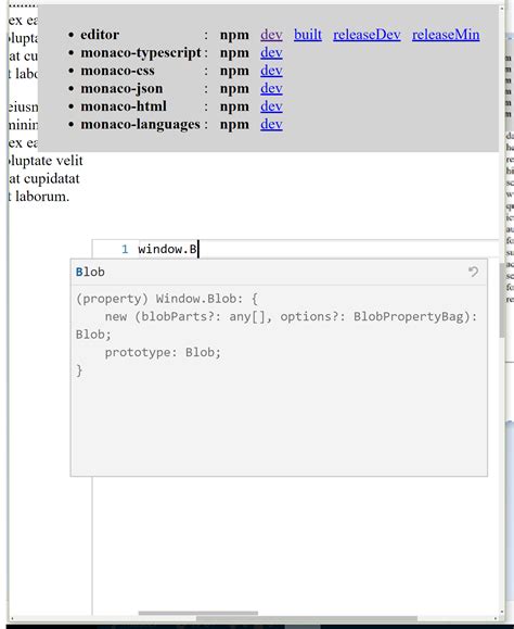 Suggestion Details Layout Issues · Issue 474 · Microsoftmonaco Editor · Github