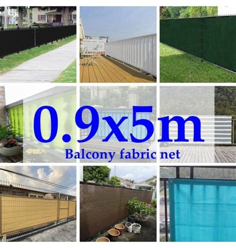 휀스 가리개 베란다 울타리 테라스 가림막 펜스 난간 담장 09x5m 발코니 스크린 계단 레일 메쉬 안티 Uv 방풍 아파트 방진 보호 보호소 개인 정보 인터넷 티몬