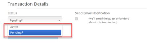 Confirming Pending Transaction Invoice BookingTrust