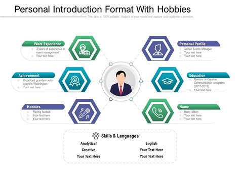 Personal Introduction Format With Hobbies Ppt Powerpoint Presentation File Templates Pdf