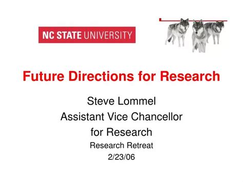 PPT Future Directions For Research PowerPoint Presentation Free Download ID 4376446