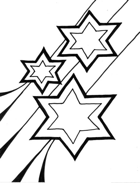 Printable Shooting Stars Coloring Page Download Print Or Color