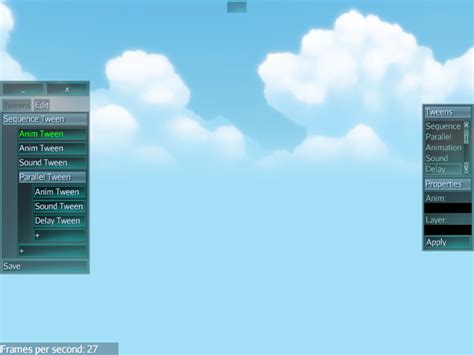 need help with designing a tween based animation system general