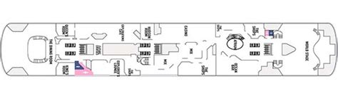 Ms Zaandam Deck Plans Capacity Size And Ship Stats