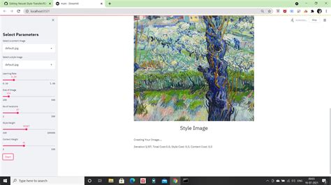 github abhra04 neural style transfer