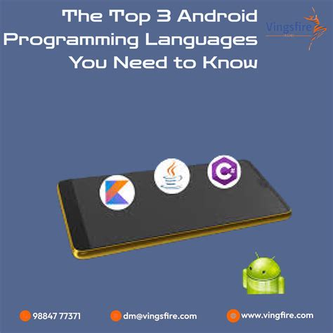 Master Android Development Top 3 Programming Languages