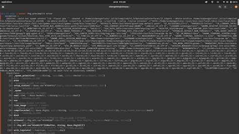 Precompile Package Error Ioerror Could Not Spawn Setenv Package