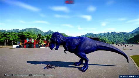 T Rex Breakout And Fight Jurassic World Evolution Youtube