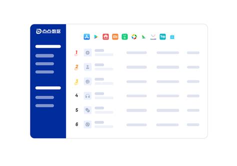 点点数据 app下载量 app用户活跃留存等app应用数据查询