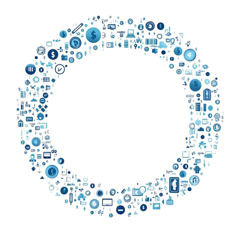 Flat Ai Automation And Dollar Flow Frame Concept As A Futuristic Border Frame Featuring Ai