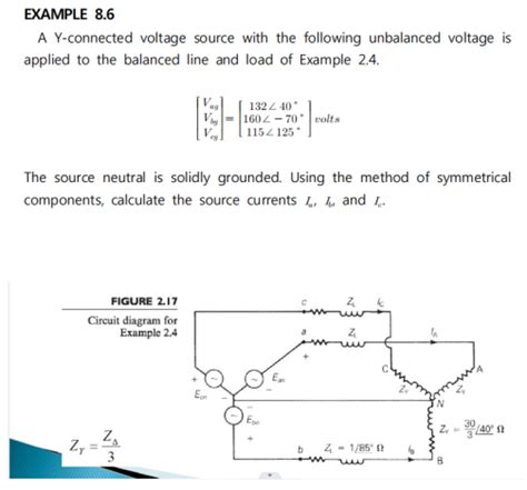solved example 8 6 a y connected voltage source with the