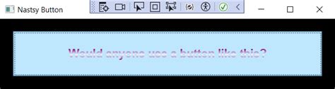 C Why Does My Wpf Button Not Show The Text When I Apply A Template