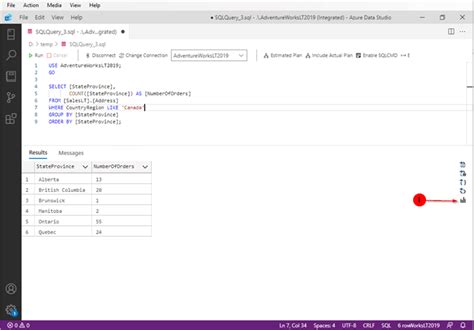 Azure Data Studio Export To Excel CSV JSON XML Charts Jupyter