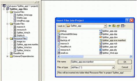 win32 splitter window project codeproject