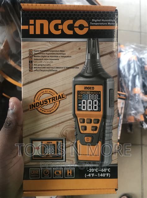 Ingco Humidity And Temperature Meter In Accra Metropolitan Measuring And Layout Tools Prince